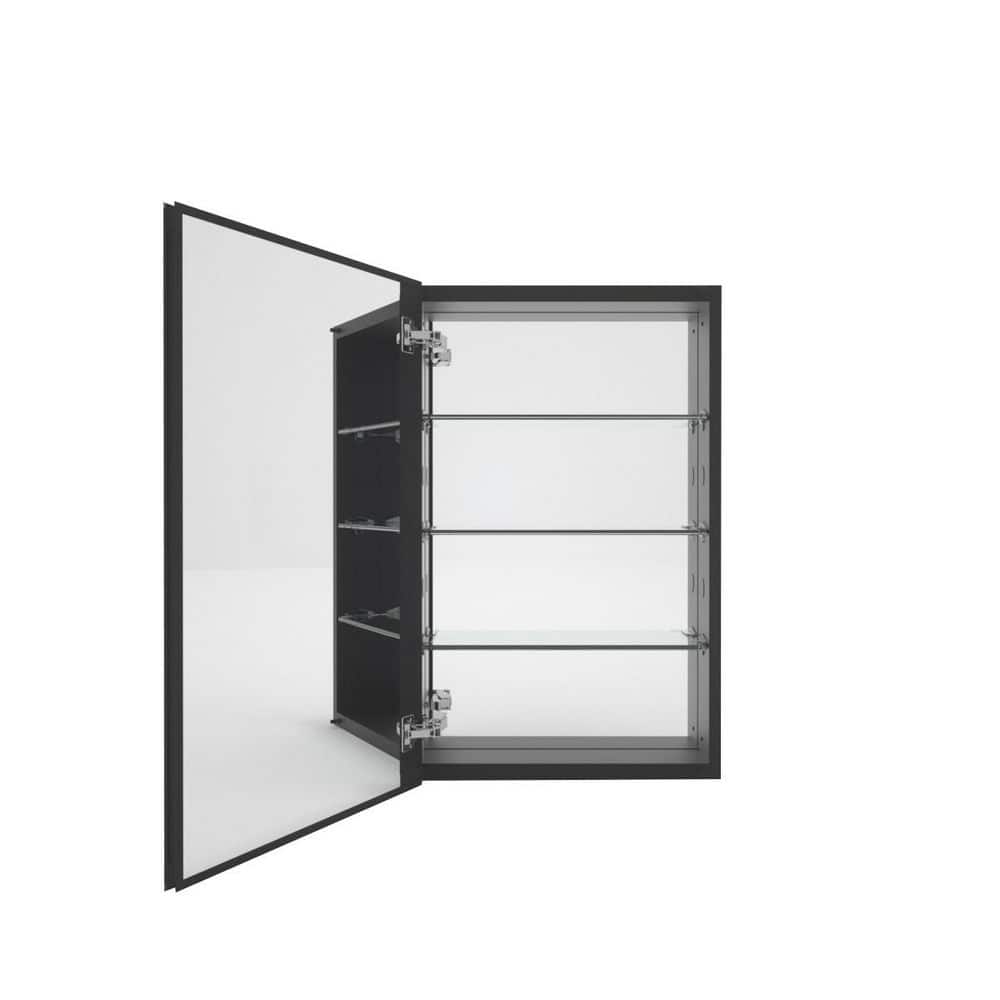 tydex LuminaCare 19 in. W x 30 in. H Rectangular Silver Aluminum ...