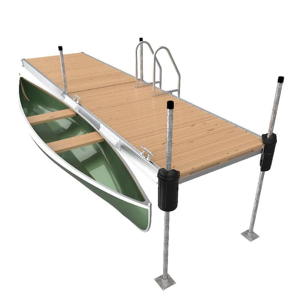 Multinautic QP-427 4 ft. x 8 ft. - 2 Sections I Shape Post Dock 19700 ...