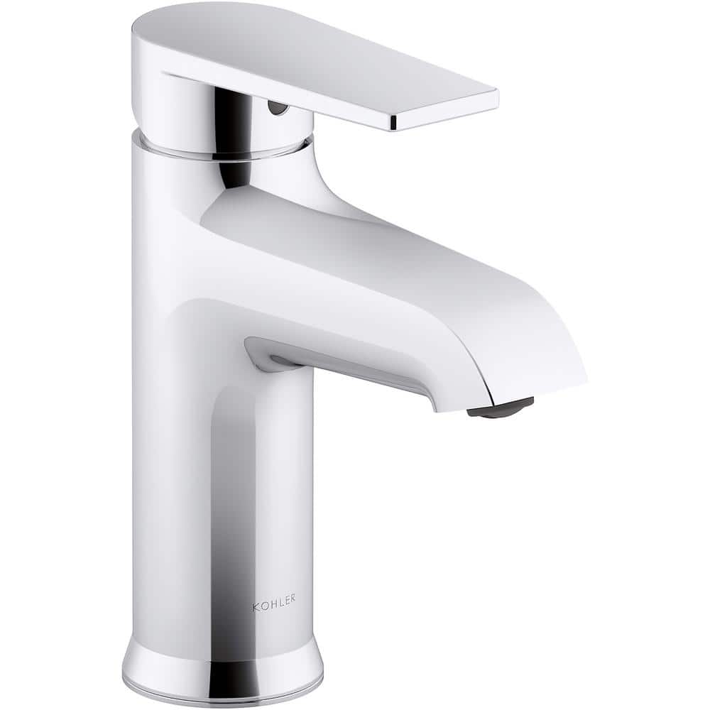 KOHLER Hint Single-Handle Single-Hole Bathroom Faucet in Polished Chrome 97060-4-CP - The Home Depot