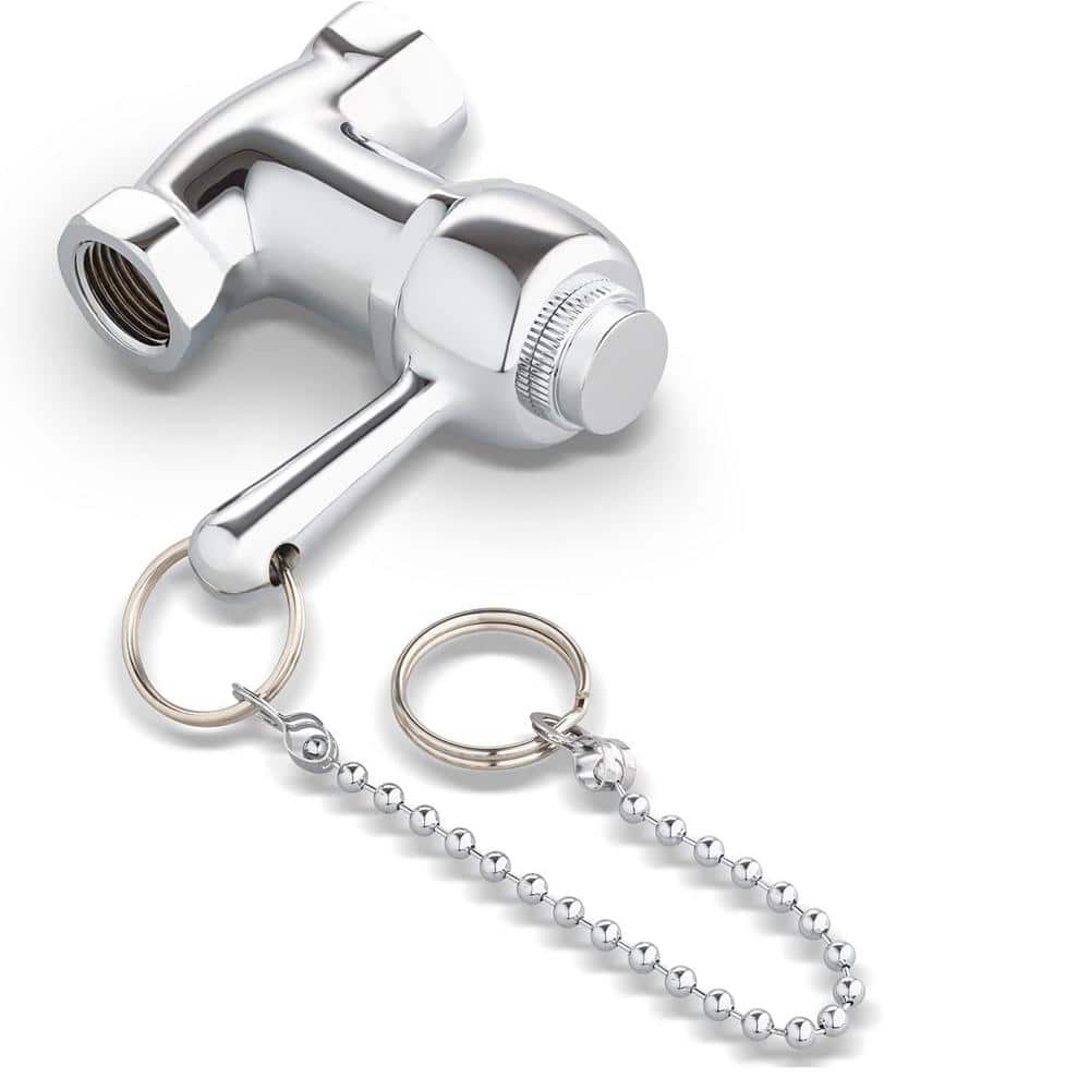 Lukvuzo 1/2 in. Self-Closing Shower Valve with Pull Chain for Indoor or ...
