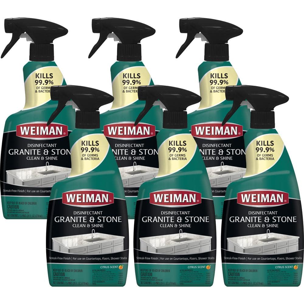 Reviews for Weiman 24 oz. Granite and Stone Disinfectant Countertop ...
