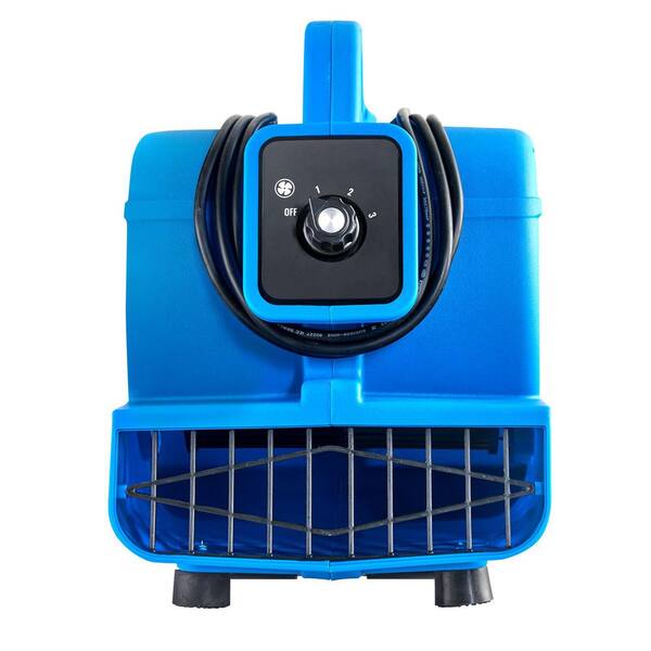 VEVOR Floor Blower 5 in. 3 Speeds Blower Fan in. Blue 1360 RPM 600 CFM ...