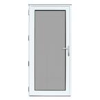 Unique Home Designs 36 in. x 80 in. White Surface Mount ClearGuard ...