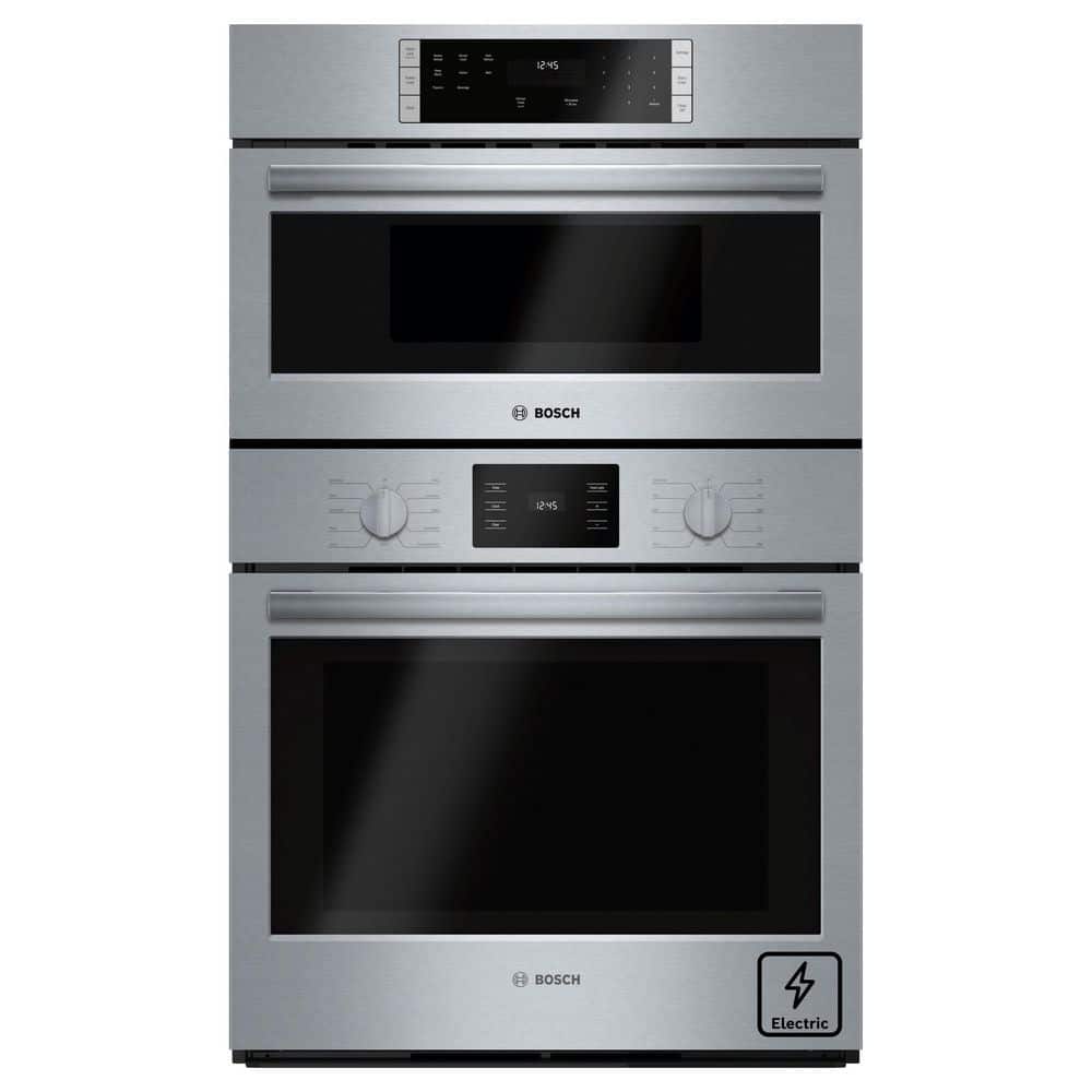 Bosch 500 Series 30 in. Electric Convection Wall Oven & Built-In ...