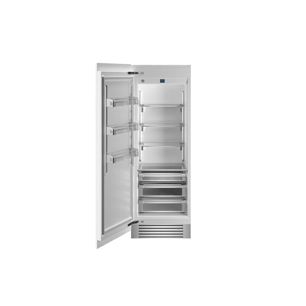 Bertazzoni 30 in. W 17.44 cu. ft. Built-In Freezerless Refrigerator in ...