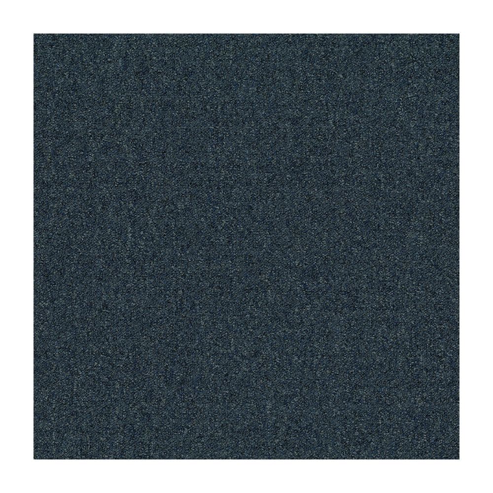 Mohawk 24 in. x 24 in. Textured Loop Carpet - Advance -Color Deep Space ...