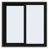 JELD-WEN 36 in. x 36 in. V-4500 Series Black Exterior/White Interior ...
