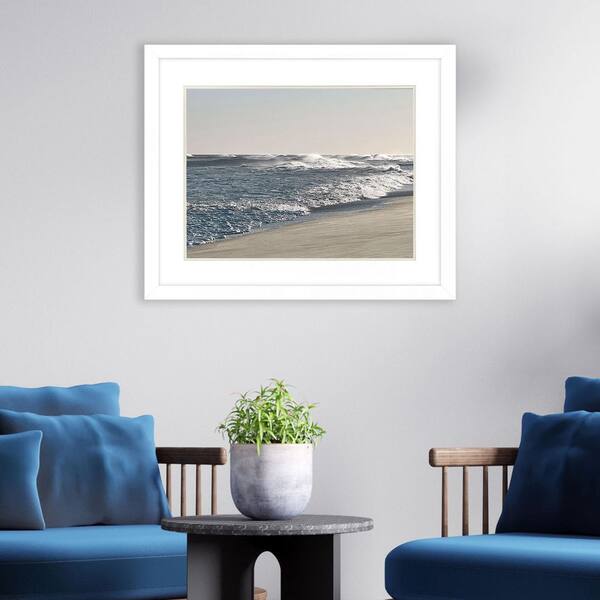 Paragon Peaceful Horizon by Langdon 1 Piece Framed Canvas Transfer ...