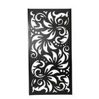 Ejoy 70 in. H x 35 in. W x 0.4 in. D Composite Decorative Privacy Fence ...