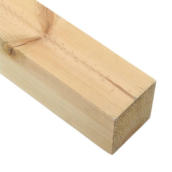 ProWood 4 in. x 4 in. x 4-1/2 ft. Pine Pressure-Treated Finial-Ready ...