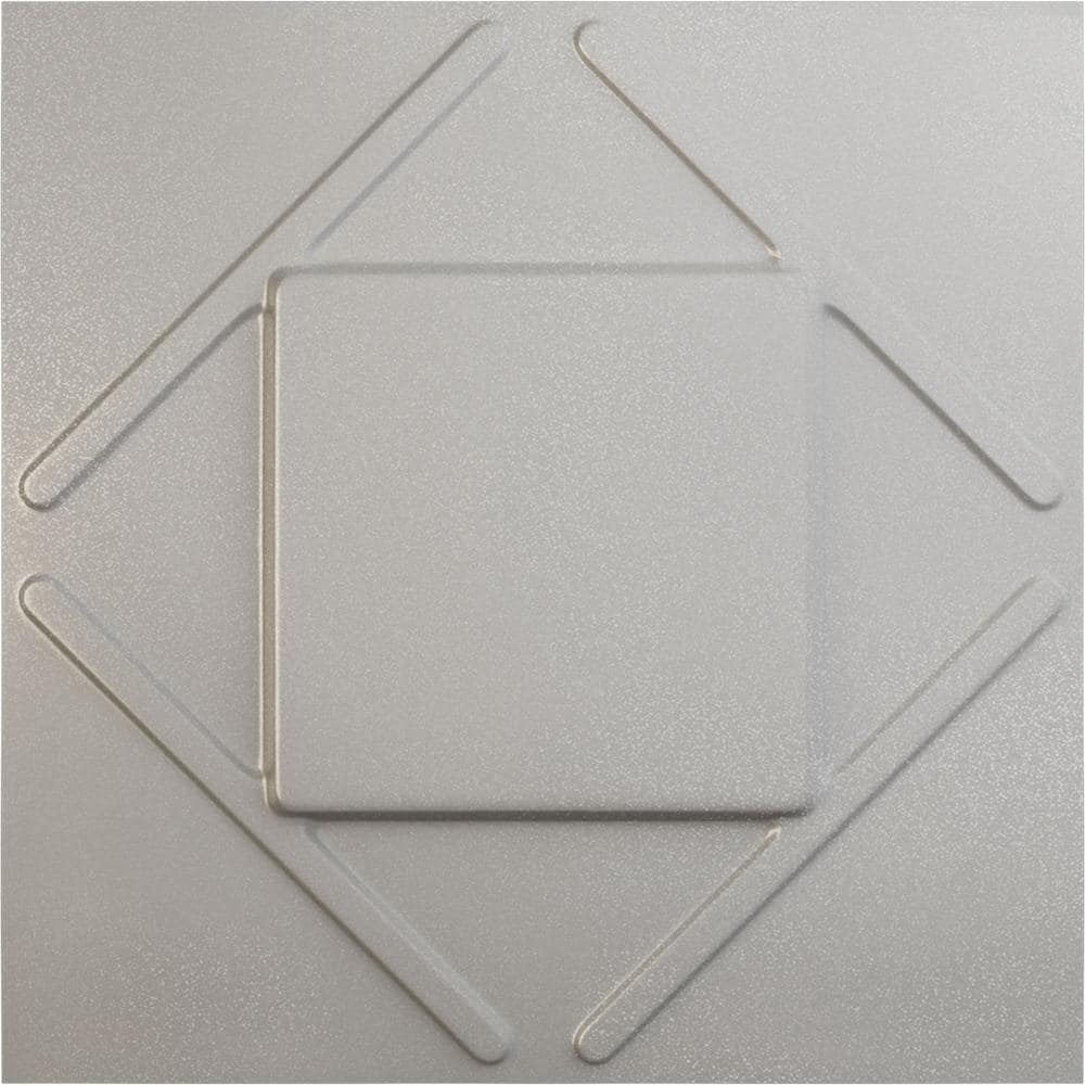 Ekena Millwork 19 5/8 in. x 19 5/8 in. Aubrey EnduraWall Decorative 3D ...