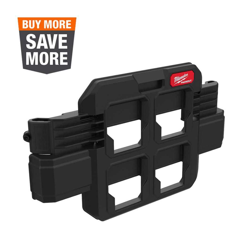 Milwaukee PACKOUT Compact Plate Tool Box Rack Attachment 48-22-8608 ...
