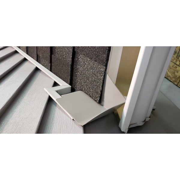 J'D OUT KICKOUT 3.75 in. x 8 in., Polypropylene Roof to Wall Kickout ...