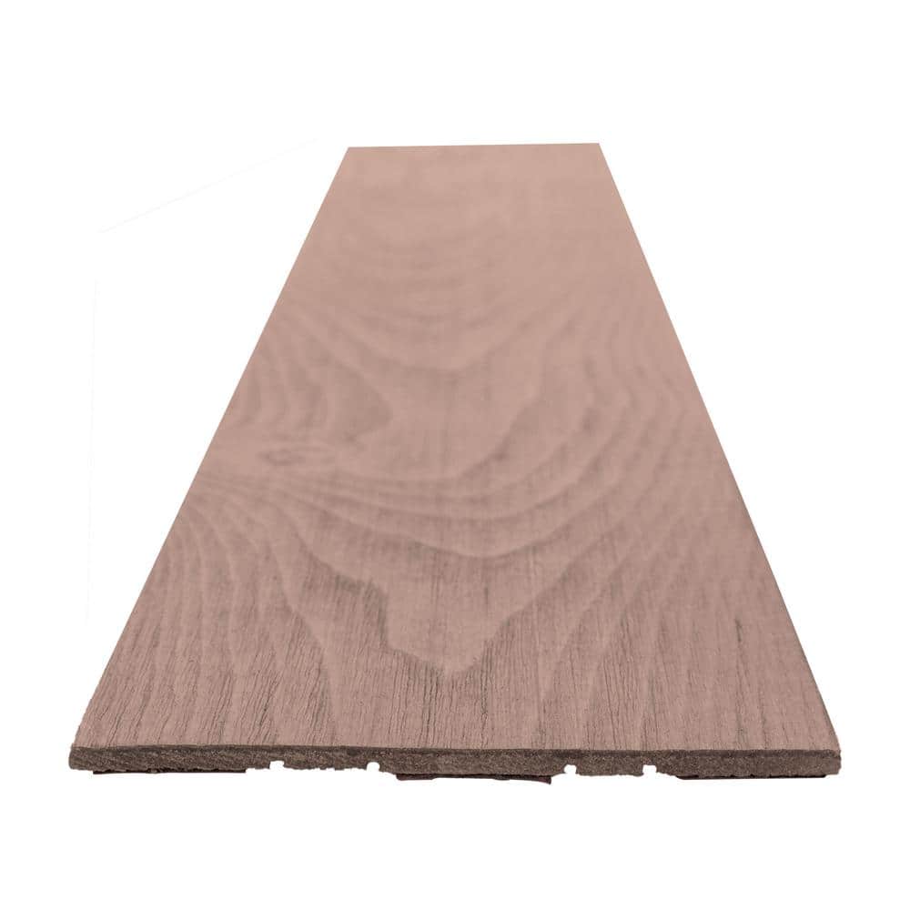 American Pro Decor 3/16 in. x 5-1/8 in. x 46-1/2 in. Mission Brown Pine ...