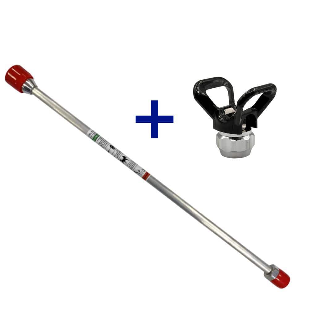 BEDFORD Airless Paint Sprayer Tip Guard with 20 in. Spray Tip Extension ...