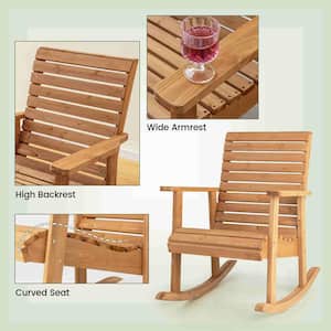 Unfinished Wood - Outdoor Rocking Chairs - Patio Chairs - The Home Depot