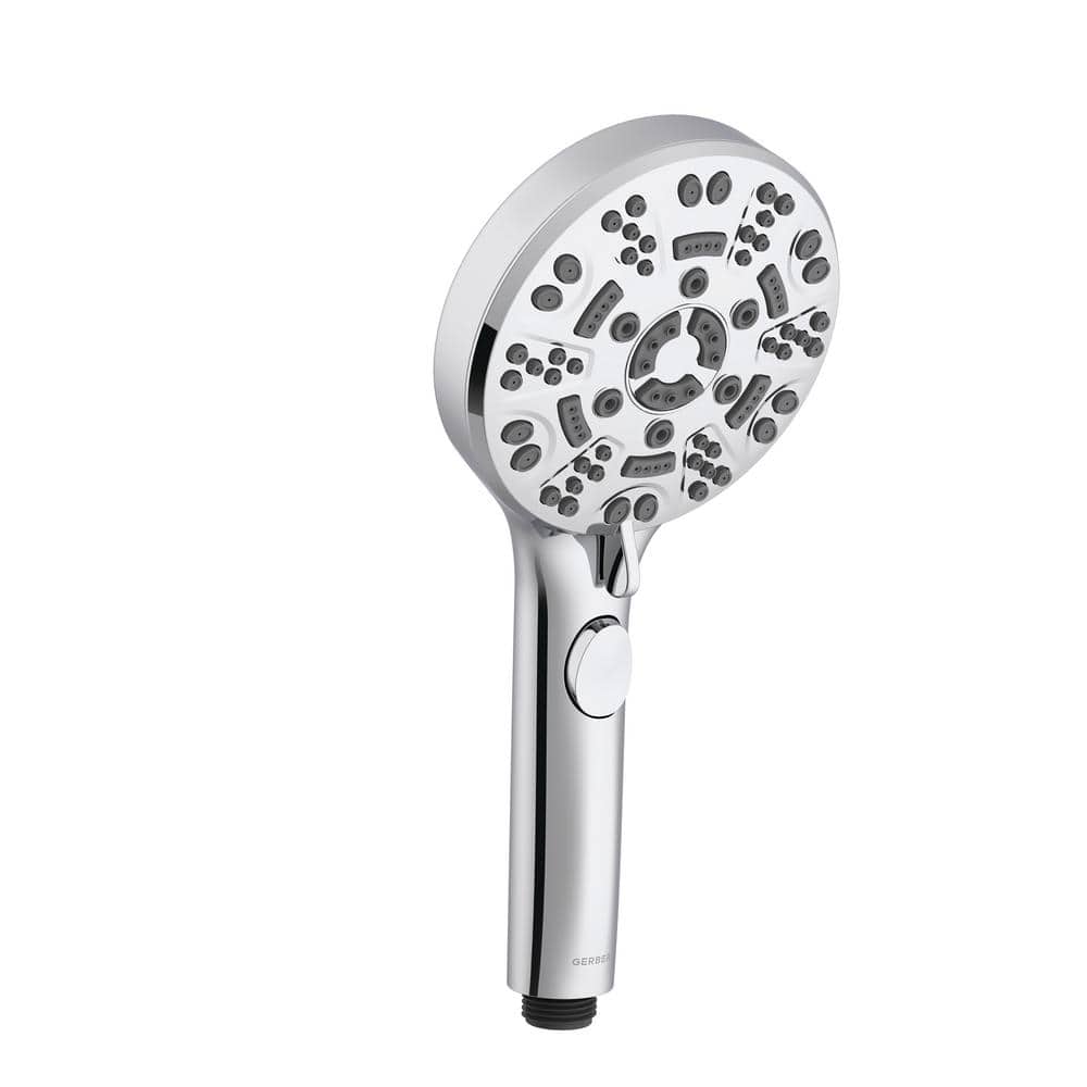 Gerber Octette 8-Spray Wall Mount Handheld Shower Head 1.75 GPM in ...