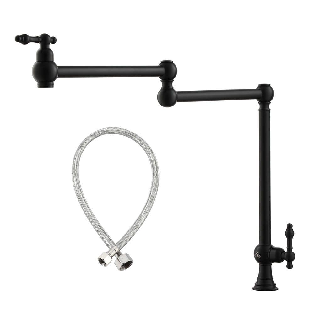 Boyel Living Single Hole Two Handles High Arc Pot Filler Deck Mount ...