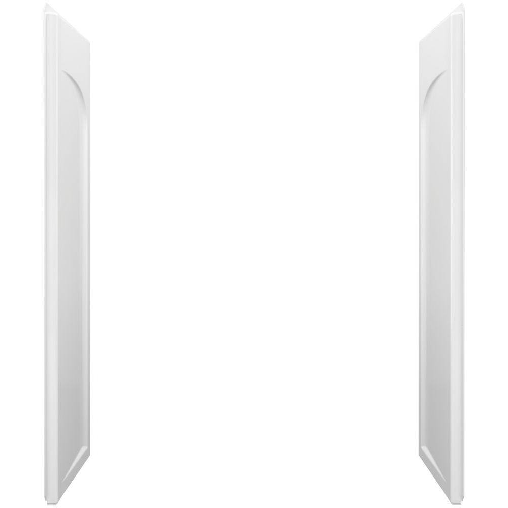 Sterling Ensemble 1 in. x 32 in. x 60 in. 2-Piece Direct-to-Stud Shower ...