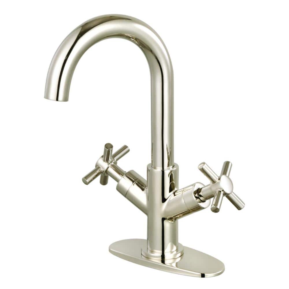 Kingston Brass Concord 2-Handle High Arc Single Hole Bathroom Faucet ...