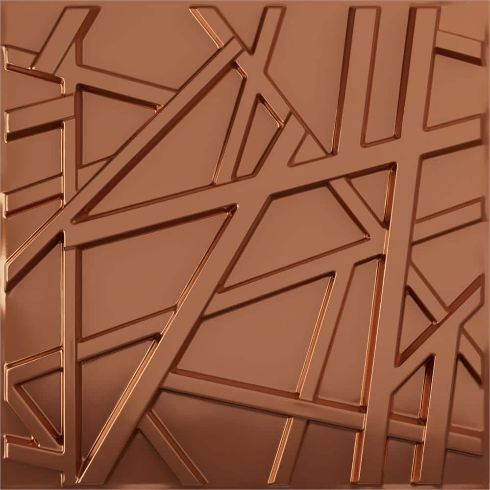 Ekena Millwork 19-5/8"W x 19-5/8"H Evergreen EnduraWall Decorative 3D ...