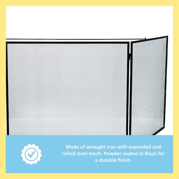 Mesh - Fireplace Screens - The Home Depot