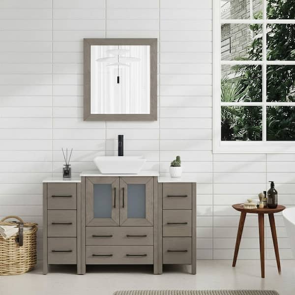 Reviews for Vanity Art Ravenna 48 in. Single Sink Freestanding ...