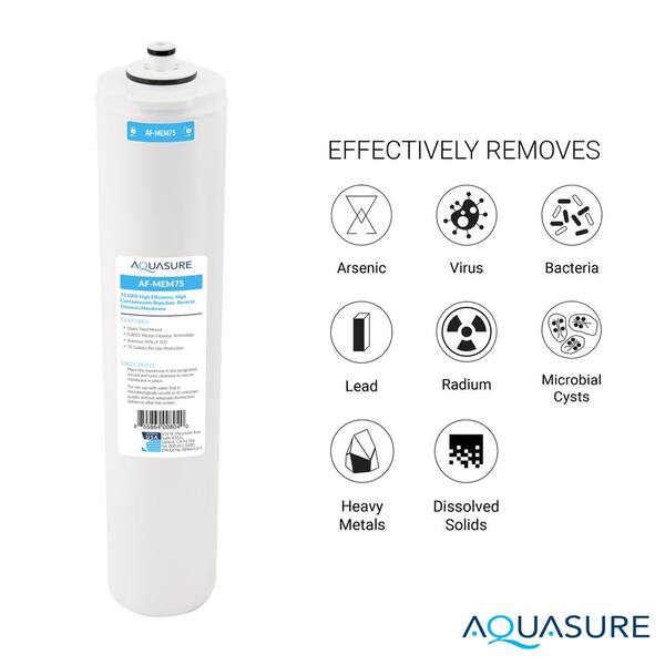 Aquasure Premier Series Complete 4 Stages Quick Change Filter Bundle ...