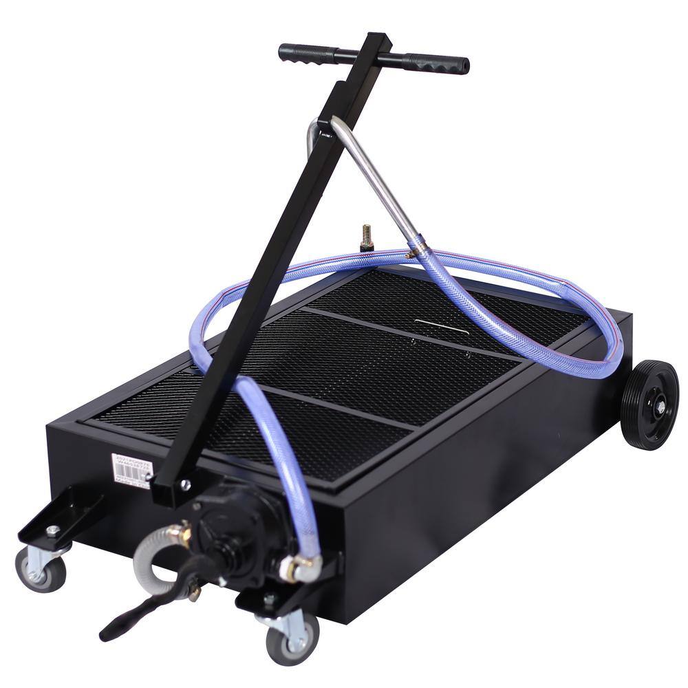 Damodpoy 20 Gal. Low-Profile Oil Drain with Pump GH-070 - The Home Depot