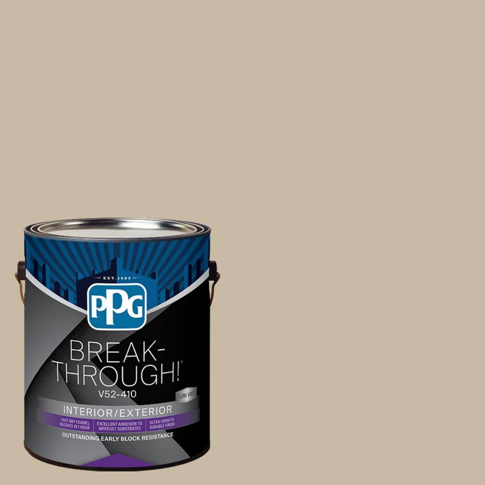 Break-Through! 1 gal. PPG1097-4 Dusty Trail Satin Door, Trim & Cabinet ...