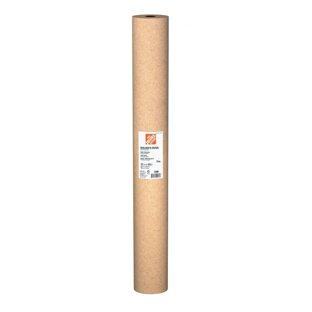 The Home Depot 35 in. x 140ft. Builders Paper BP35x140 - The Home Depot