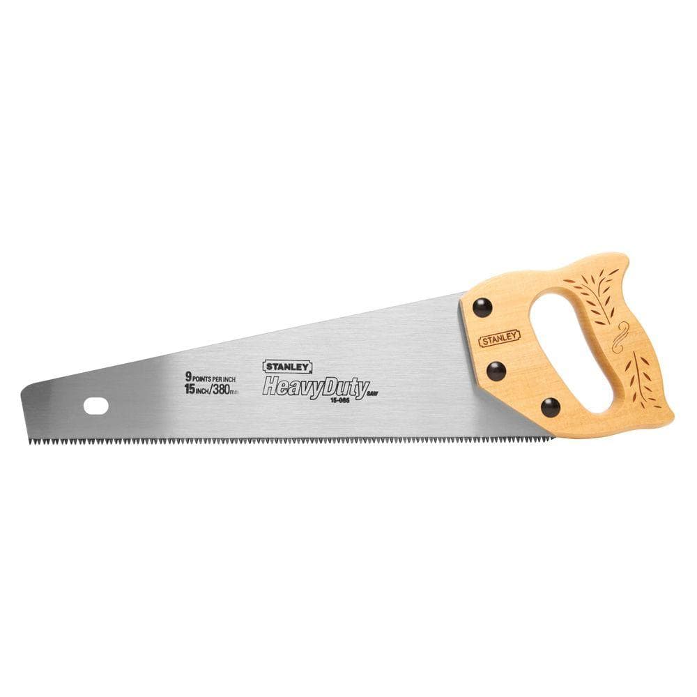 Stanley 15 in. Short-Cut Saw 15-085 - The Home Depot