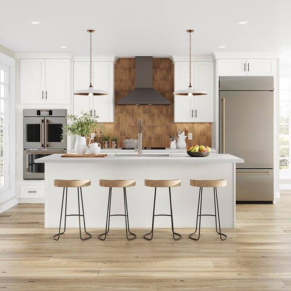 Simply Woodmark Pro Shaker Full Overlay in Linen White