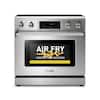 Thor Kitchen Tilt Panel 36 in. 5 Elements Freestanding Electric Range ...