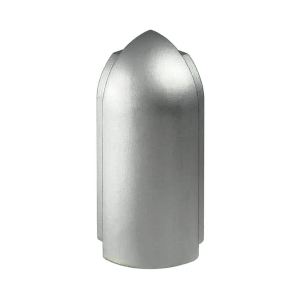 DURAL Durastep DP 11/32 in. Worktop Trim Ext Crnr Aluminum Anodized Brushed Bronze Molding and ...