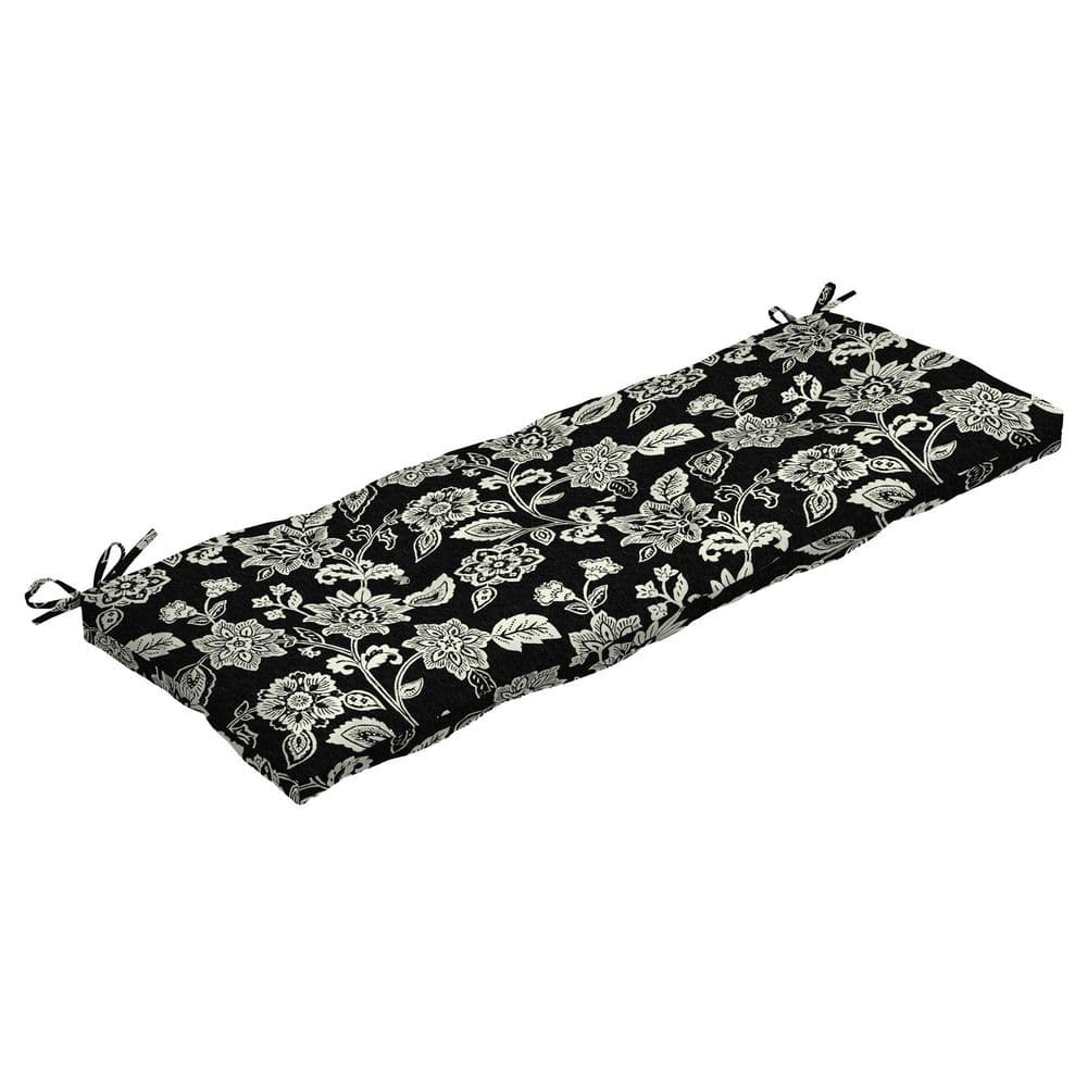 ARDEN SELECTIONS 48 in. x 18 in. Ashland Black Jacobean Rectangle ...