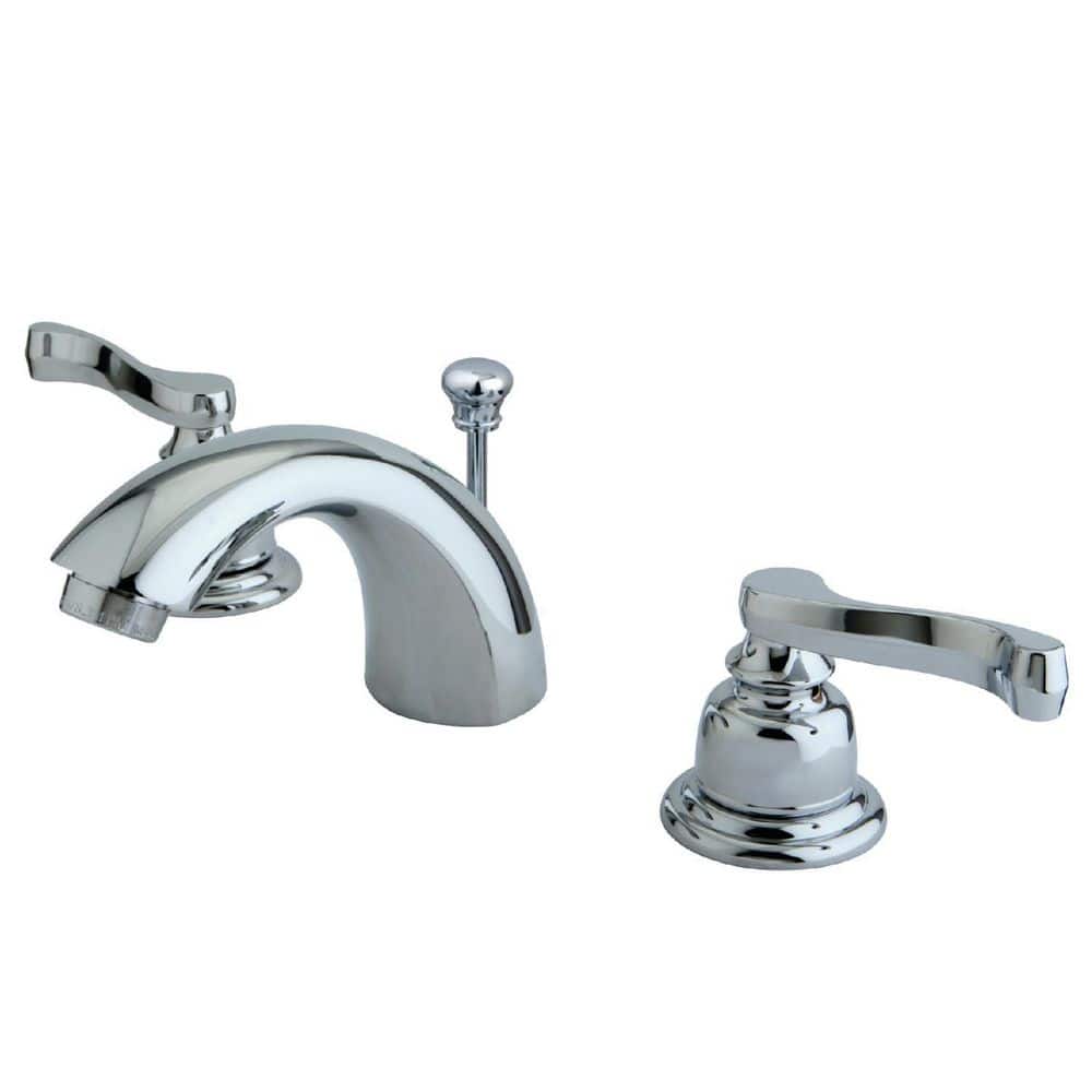 Kingston Brass Royale 8 in. Mini-Widespread 2-Handle Bathroom Faucets ...