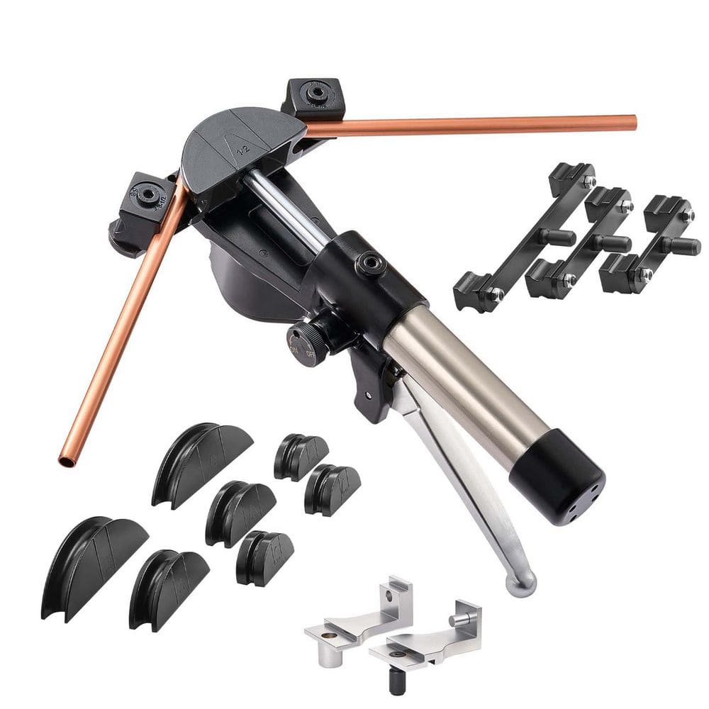 SKYSHALO Hydraulic Tubing Bender Kit, Copper Pipe Bender, Forward ...