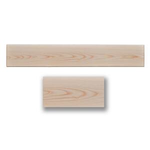 A La Maison Ceilings Natural Maple 39 in. x 6 in. Glue Up Foam Wood ...