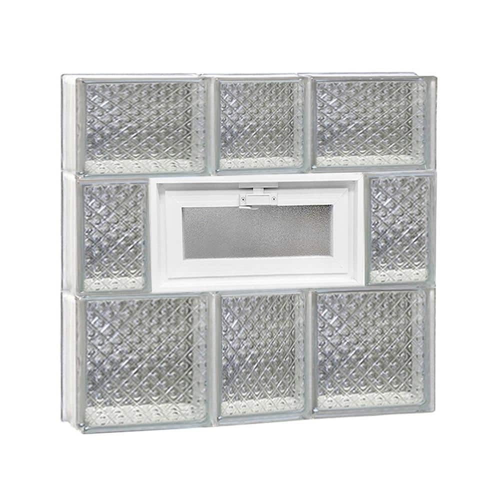 Clearly Secure 21.25 in. x 21.25 in. x 3.125 in. Frameless Diamond ...