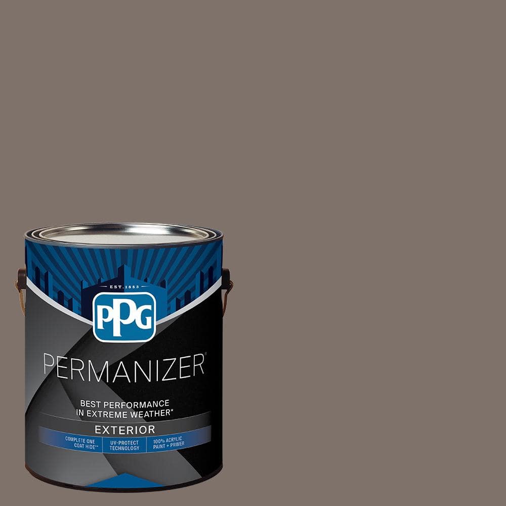 PERMANIZER 1 gal. PPG1018-6 Flipper Satin Exterior Paint PPG1018-6PZ ... PERMANIZER 1 gal. PPG1018-6 Flipper Satin Exterior Paint PPG1018-6PZ ...