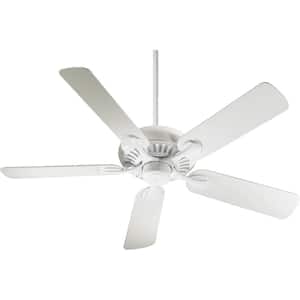 Quorum International Chateaux 52 in. Indoor Studio White Ceiling Fan ...