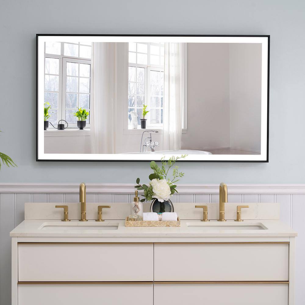 ANGELES HOME 55 in. W x 30 in. H Large Rectangular Heavy Duty Framed ...