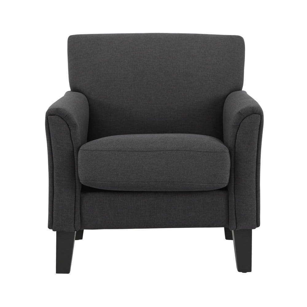 HomeSullivan Dark Grey Modern Accent Chair 9913DGL-1TL - The Home Depot