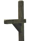 Fancy Treated Pine Mailbox Post 002 - The Home Depot