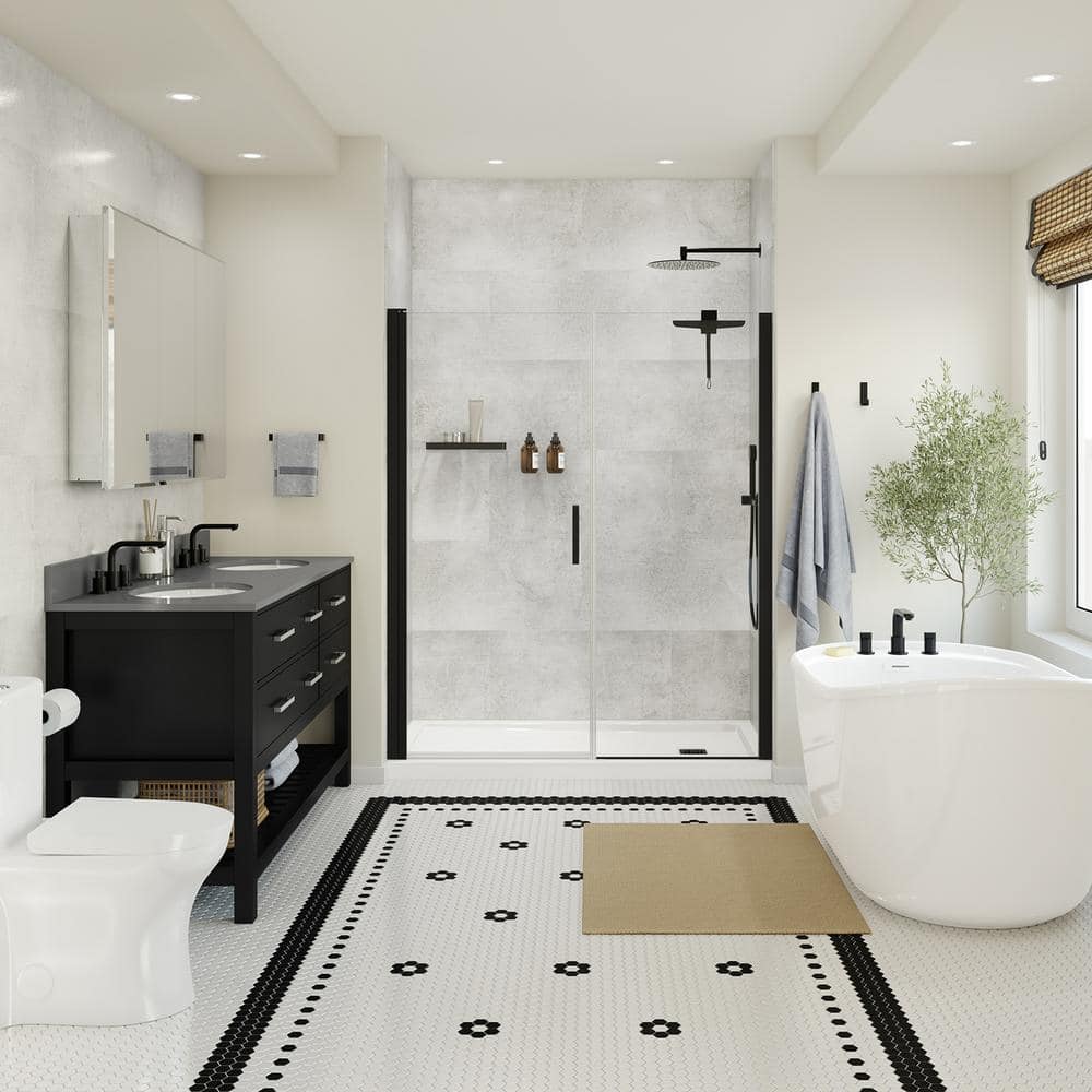 DreamLine Epiphany Shower Surrounds Glue-up Wall Tiles 15.75in. x 31 ...