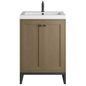 Abruzzo Simon 48 in. W x 20.90 in. D x 17.70 in. H Walnut Thermafoil ...