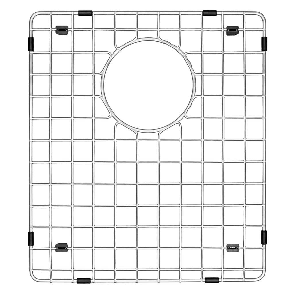 Karran 11-3/4 in. x 14-1/4 in. Stainless Steel Bottom Grid fits on sink ...