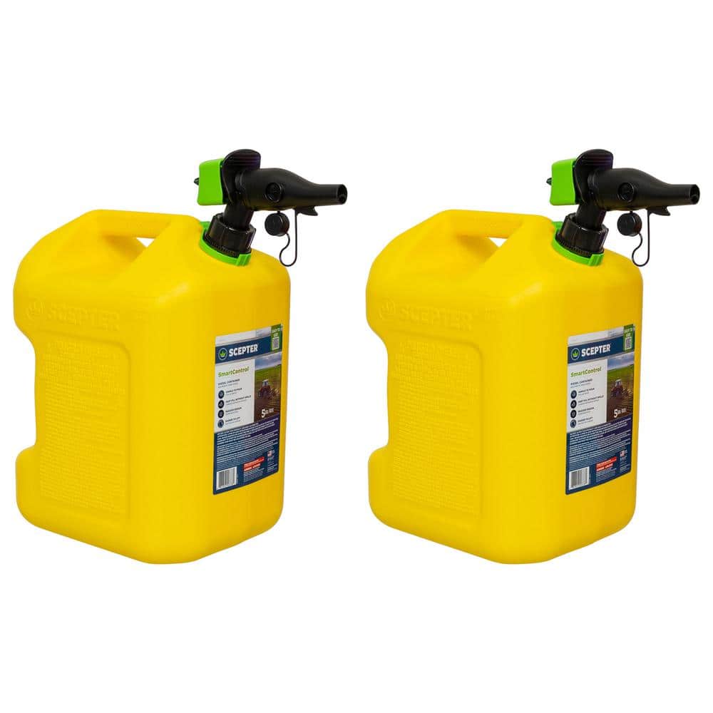 Scepter Smart Control Rear Handle Diesel 5-gal. Gas Container Jug in ...