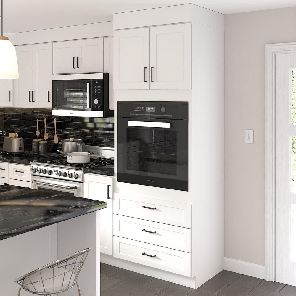 Furinno 33 in. W 24 in. H 96 in. D Ready to Assemble Plywood Base ...